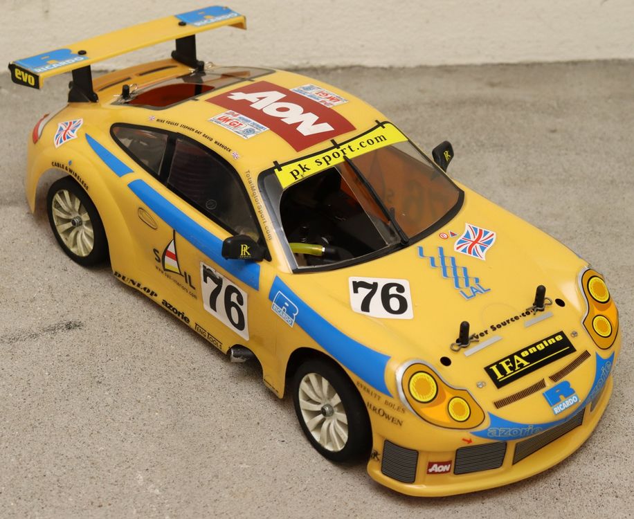 HPI Nitro RS4 3 Evo Tourenwagen Porsche 911 mit Savöx Servos (Gebraucht ...