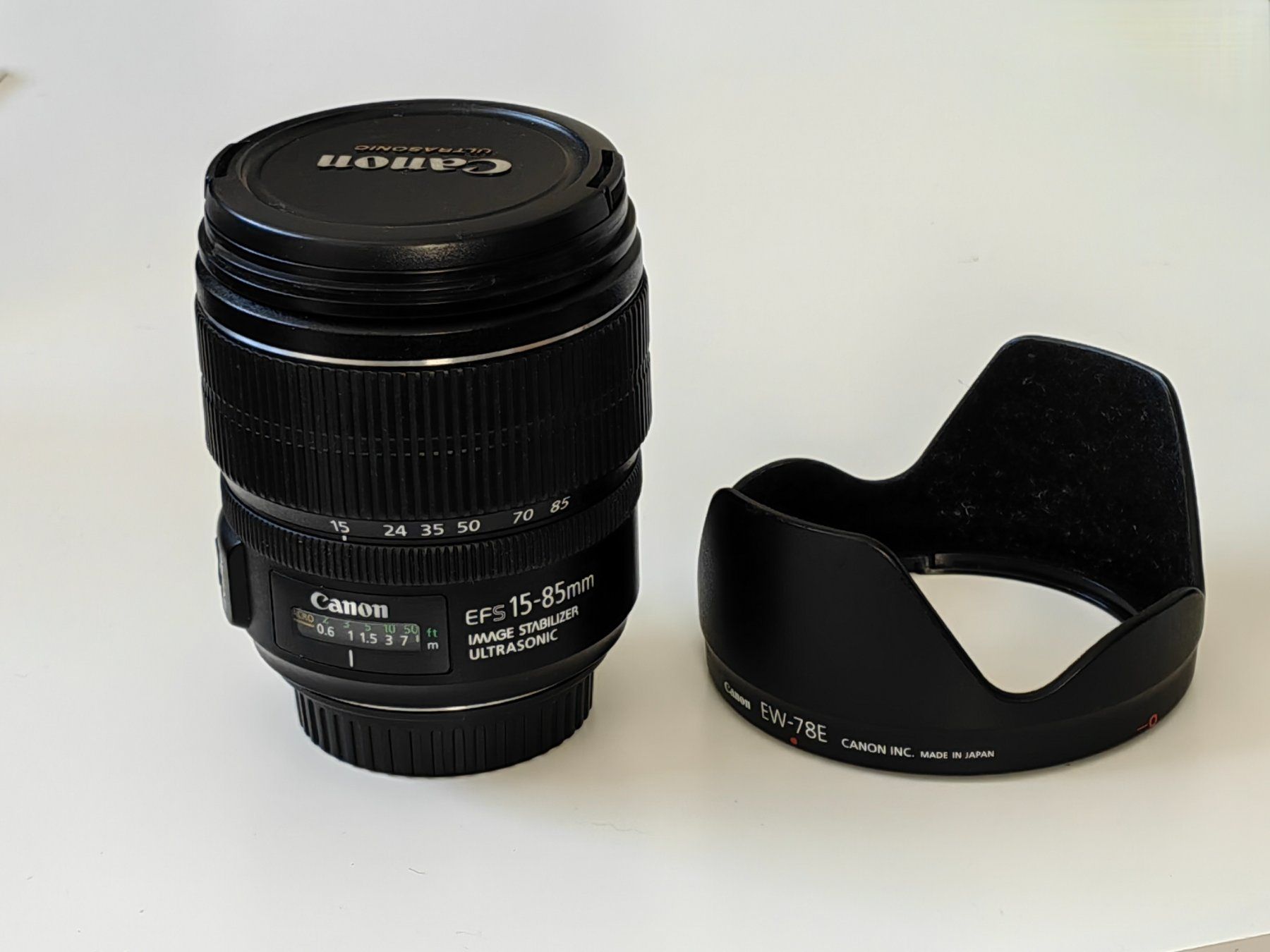 Canon Zoom Kens EF-S 15-85mm f/3.5-5.6 IS USM (Défectueux) à ...