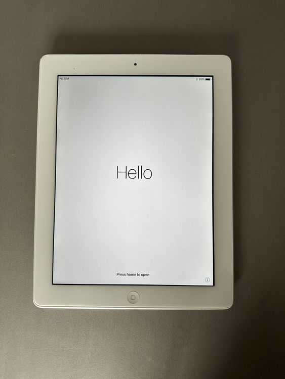 iPad 4th Gen. Model A1460 mit 16GB und SIM-Steckplatz (Gebraucht) in ...