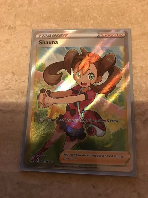 Pokemon Trainer Karte Shauna 263/264 (Neu (gemäss Beschreibung)) in ...