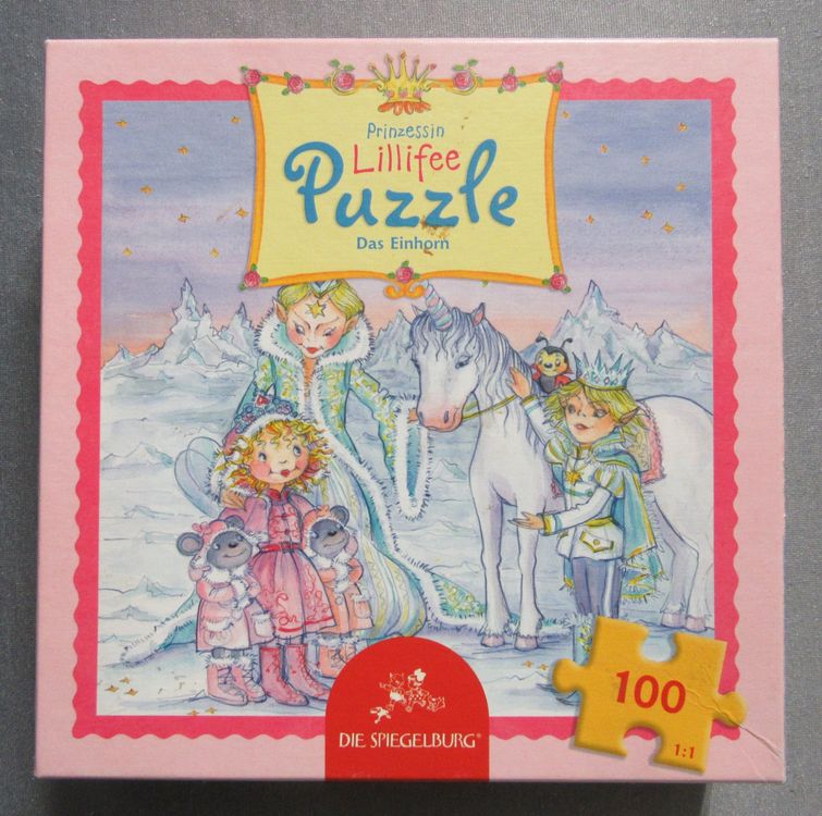 Puzzle - 100 Teile - Prinzessin Lillifee - Das Einhorn (Gebraucht) in ...