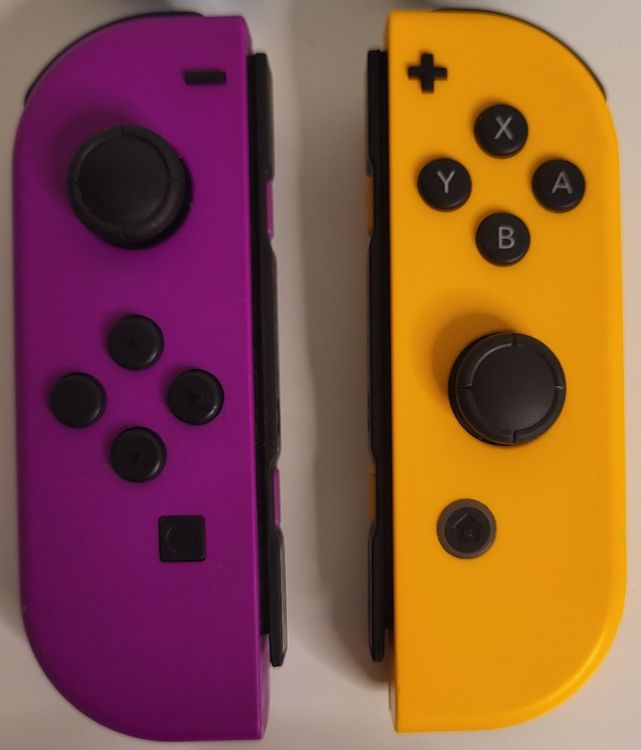 Nintendo Switch Joy-Con Sticks Pink Gelb (Gebraucht) in Konolfingen für ...