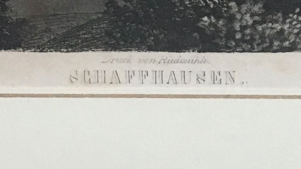 Johann Baptist ISENRING (1796-1860) Aquatinta Kupferstich (Gebraucht ...