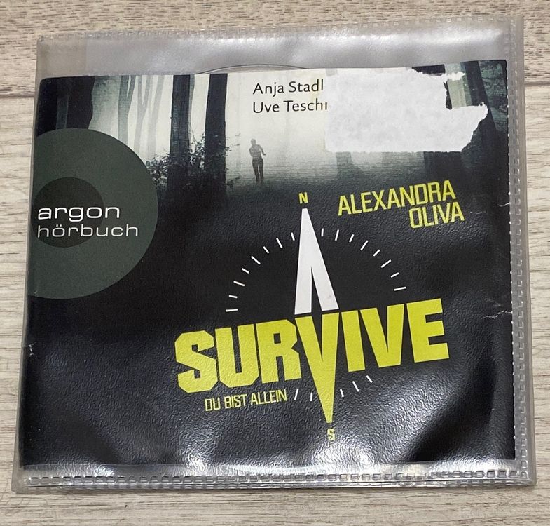 Hörbuch „Survive, du bist allein“ Alexandra Oliva (Gebraucht) in ...