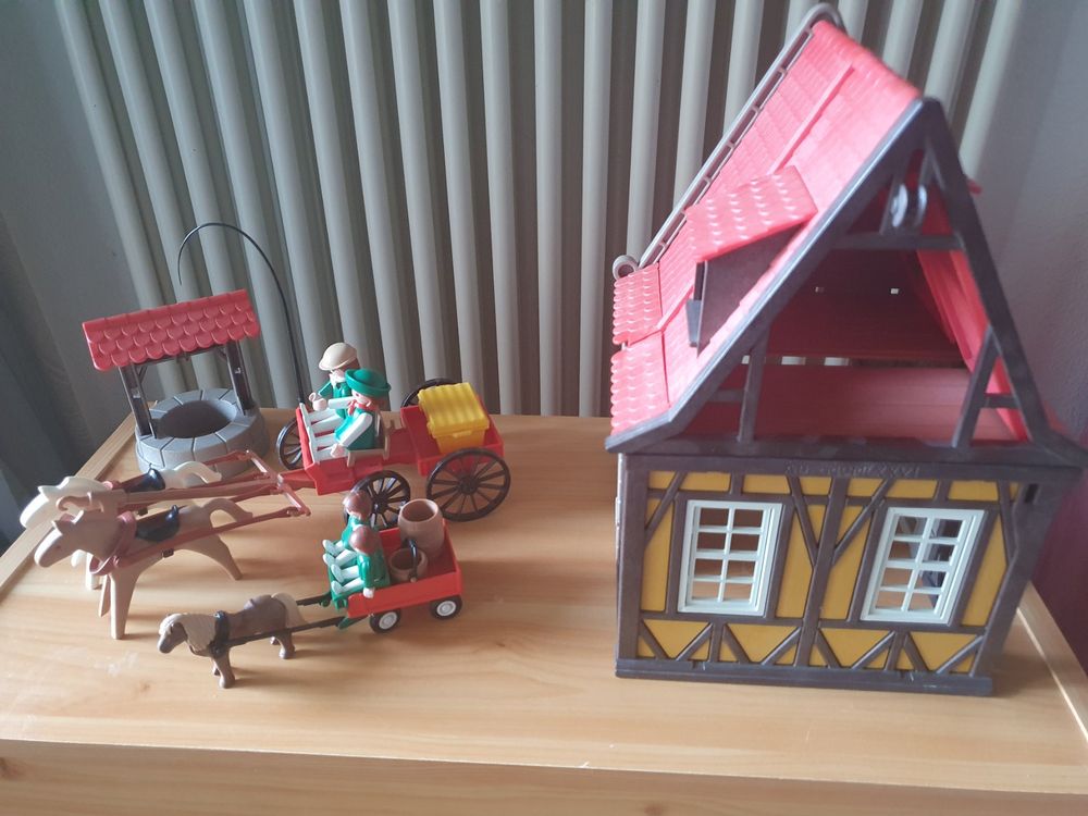 Playmobil Bauernhof mit Kutschen | Kaufen auf Ricardo