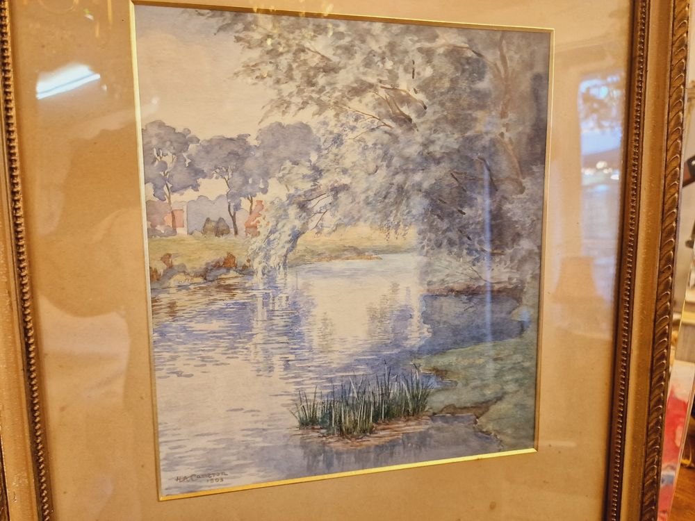 (H.A.CAMERON 1903) ANTIKE AQUARELL GEMÄLDE (Gebraucht) in BERN für CHF ...