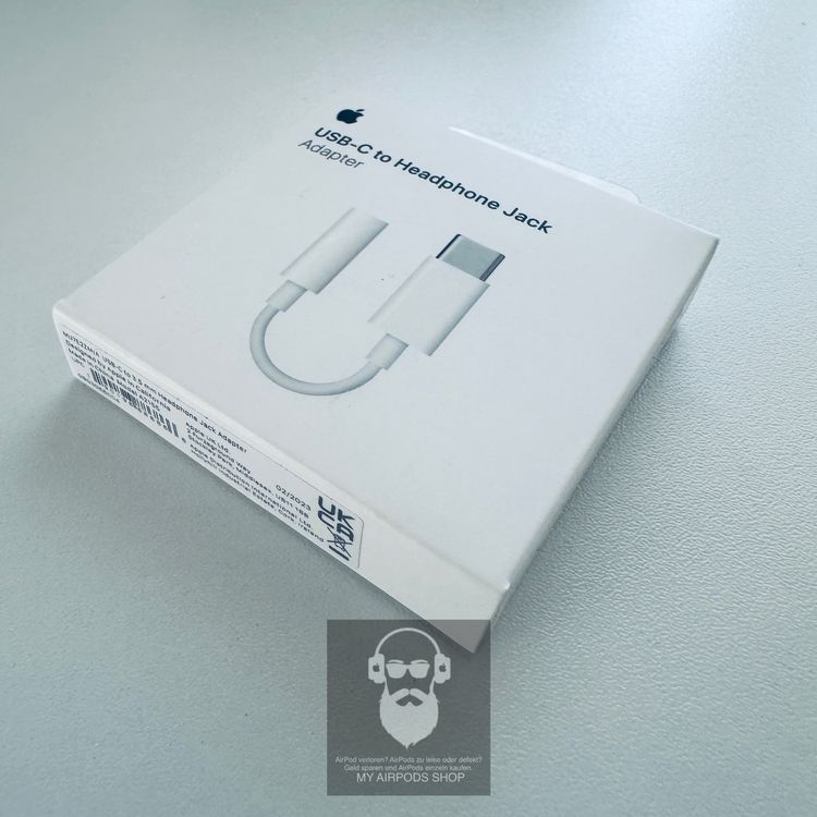 Original Apple Kopfhörer USB C zu 3.5mm Audio Adapter Kabel | Kaufen ...
