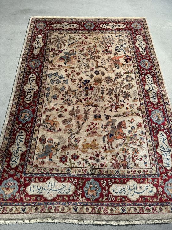 Tebriz mit Jagdmotiv (Gebraucht) in Liestal für CHF 1500 – mit Lieferung auf Ricardo kaufen