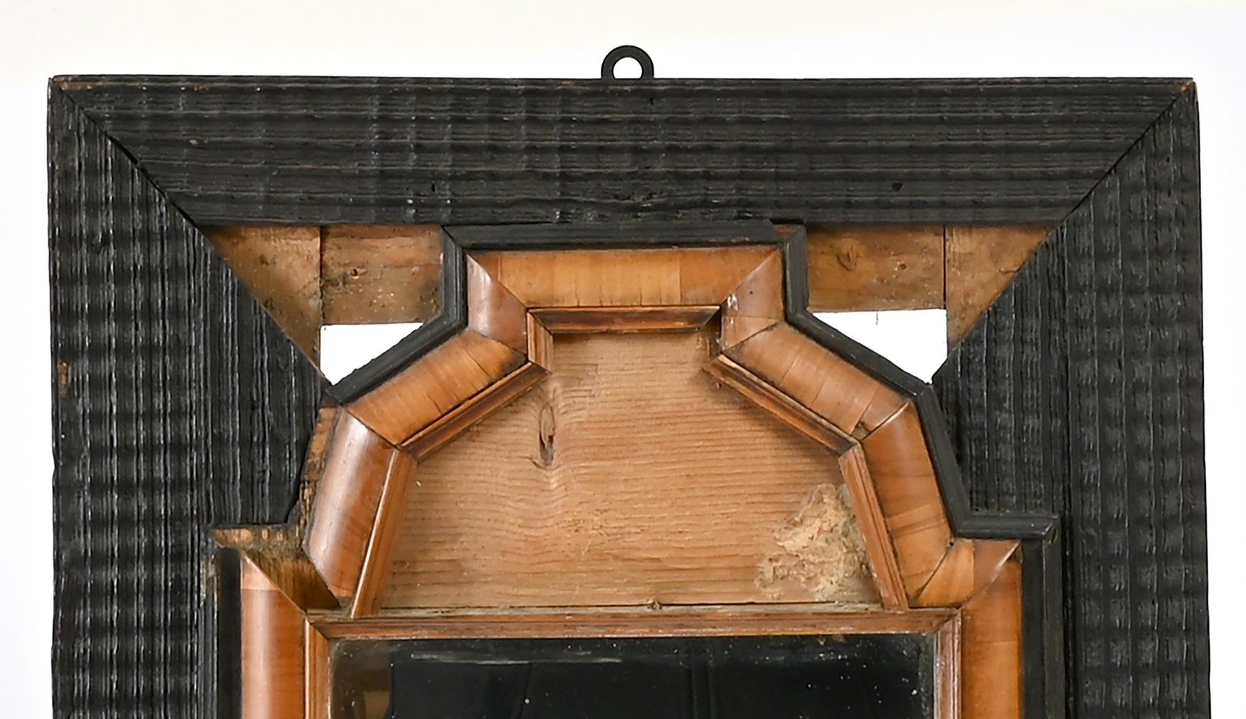 Frühbarock Rahmen mit Spiegel u. Flammleiste, 17. Jh. defekt (Gebraucht ...