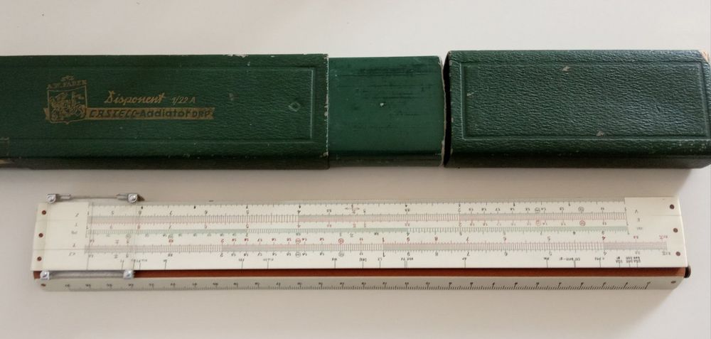 AW Faber Disponent 1/22 A Castell-Addiator DRP Faber Castell (Gebraucht ...