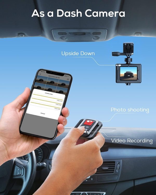 Action Cam Kamera 4K 20Mp Unterwasserkamera Dash Cam (Neu und originalverpackt) in Hundwil für ...