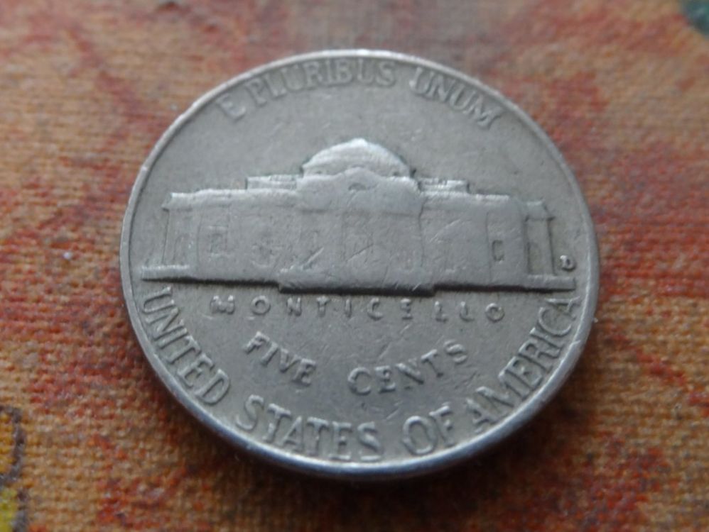 USA 5 Cents 1963 (Gebraucht) in Romanel-sur-Lausanne für CHF 0.5 – mit Lieferung auf Ricardo kaufen