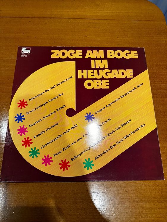 Zoge am Boge im Heugade obe, Schallplatte (Gebraucht) in Klosters für ...