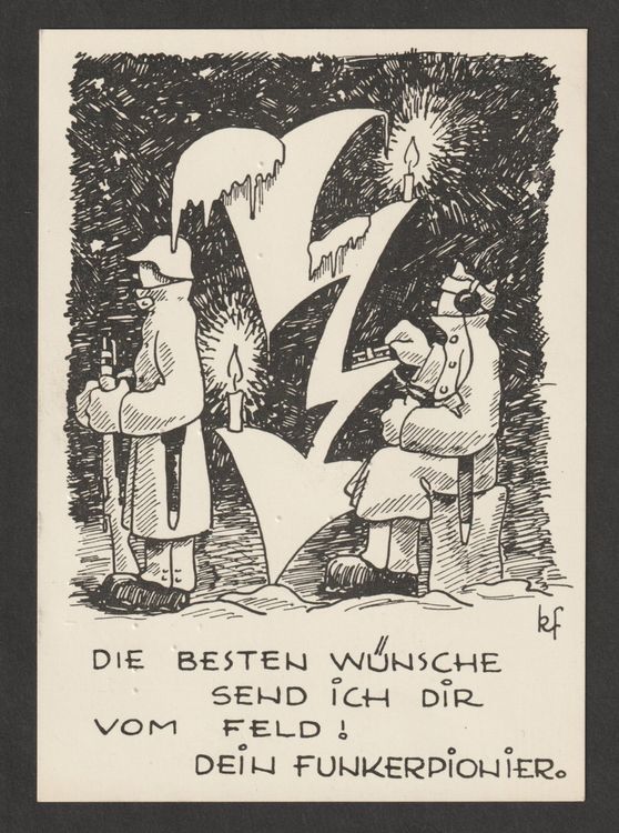 WK2 Einheitskarte Funker Nr. 9 | Kaufen auf Ricardo