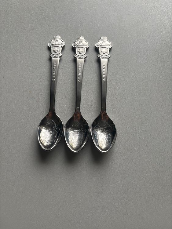 3x Rolex Löffel Zermatt & Luzern Bucherer Original | Kaufen auf Ricardo