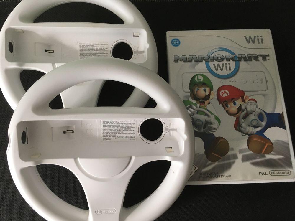 Mario Kart inkl. 2 Wii Wheels für Nintendo Wii (Gebraucht) in St.Gallen ...