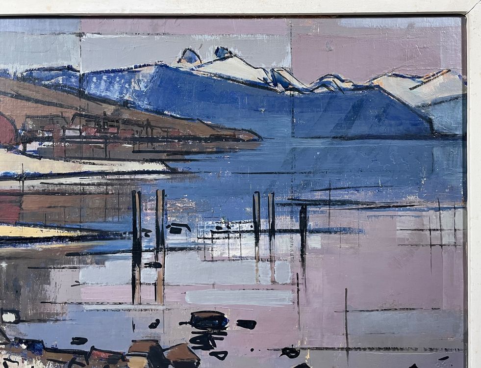 Walter Mafli (1915-2017) grosses Gemälde | Kaufen auf Ricardo