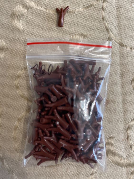 Lego 100x Plant Flower Stem with Bar and 3 Stems Short 68211 (Gebraucht ...