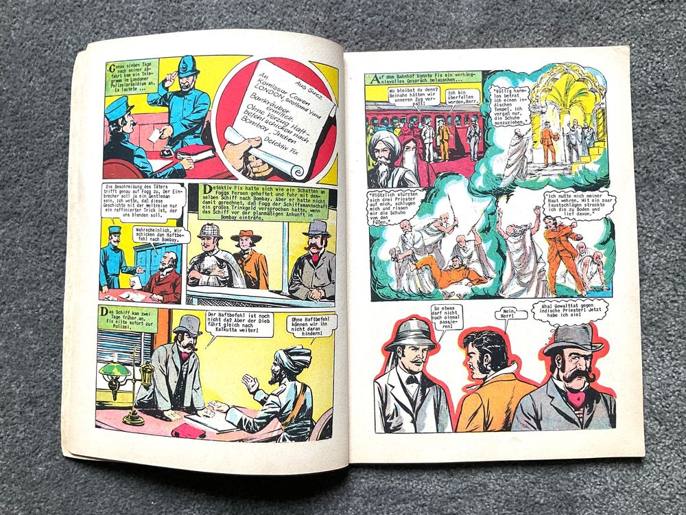 🟢 Jules Verne, Die Reise um die Welt in 80 Tagen von BSV 🟢 (Usato) a ...