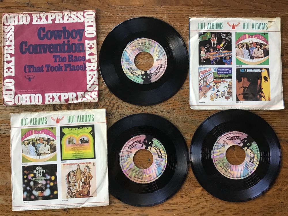 Lot 3 SP 7’’ Ohio Express bubble gum (Gebraucht) in Fully für CHF 6 ...