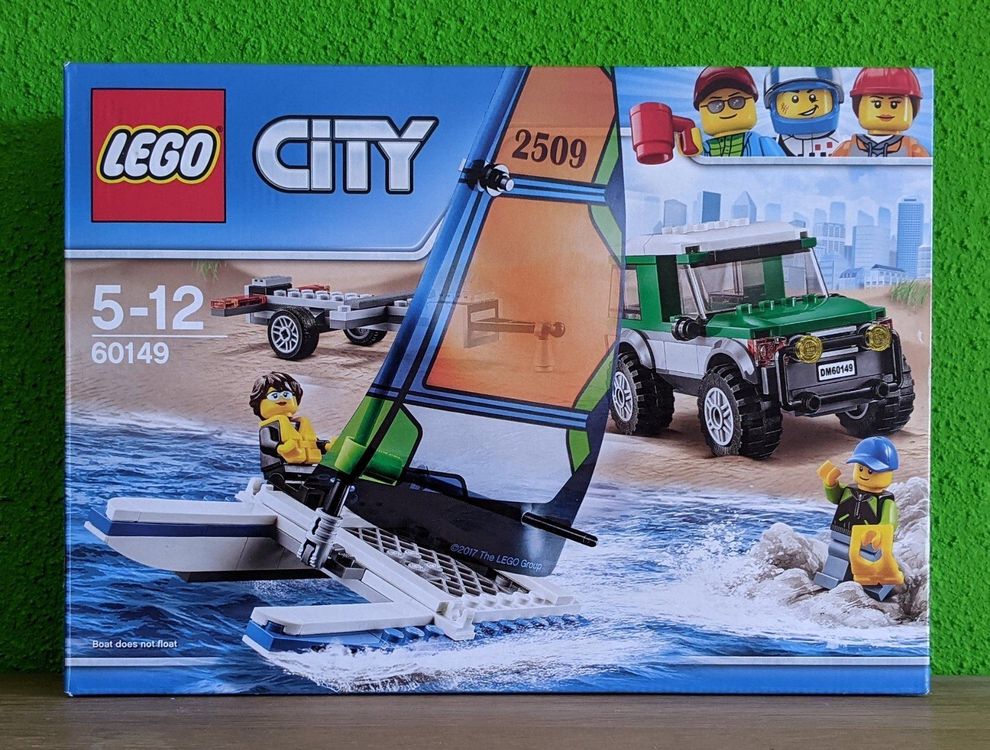 LEGO City 60149 4×4 with Catamaran | Kaufen auf Ricardo