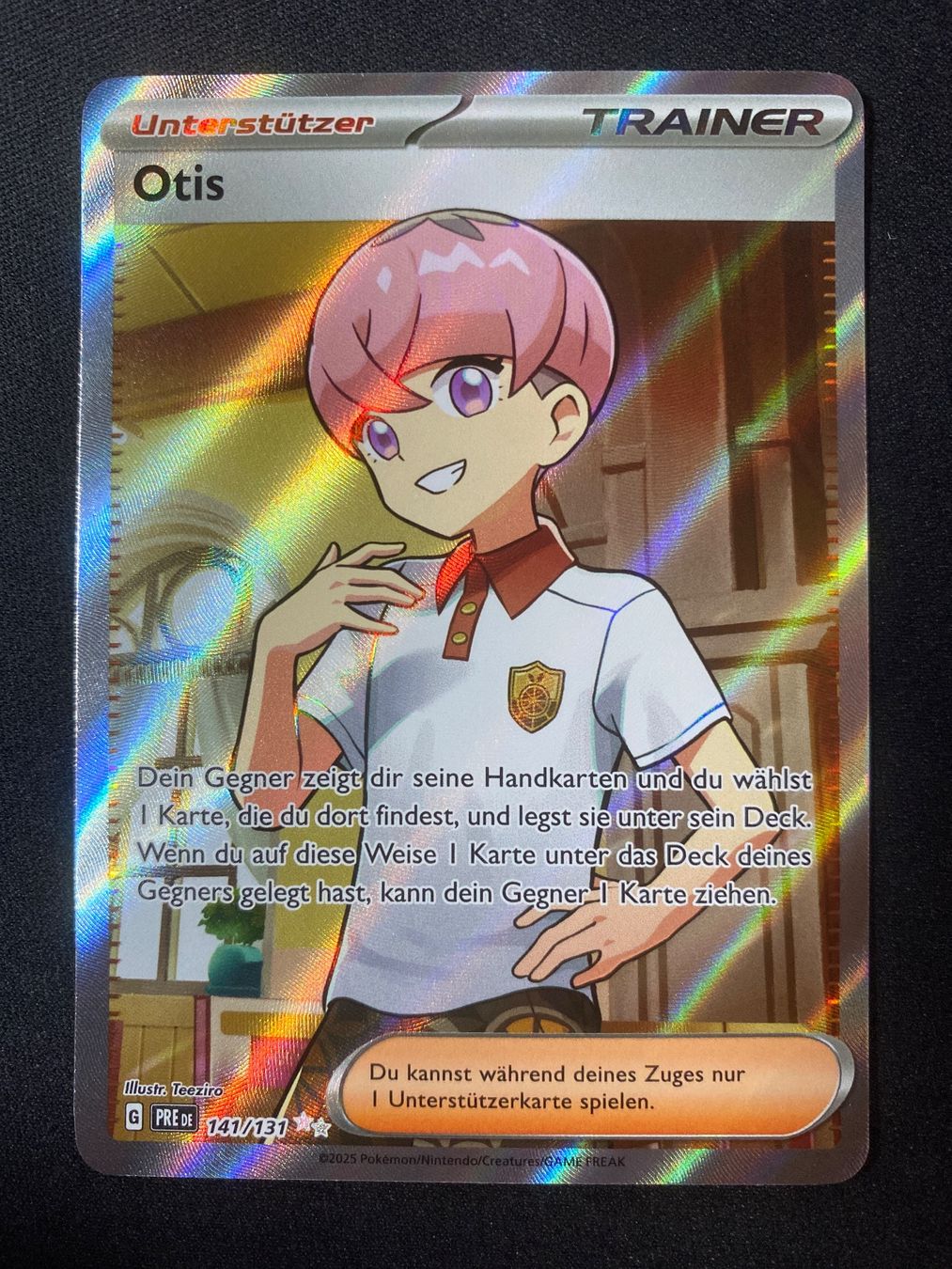Pokemonkarte Otis 141 - Ortega - Prismatic Evolutions - DE (Neu (gemäss ...