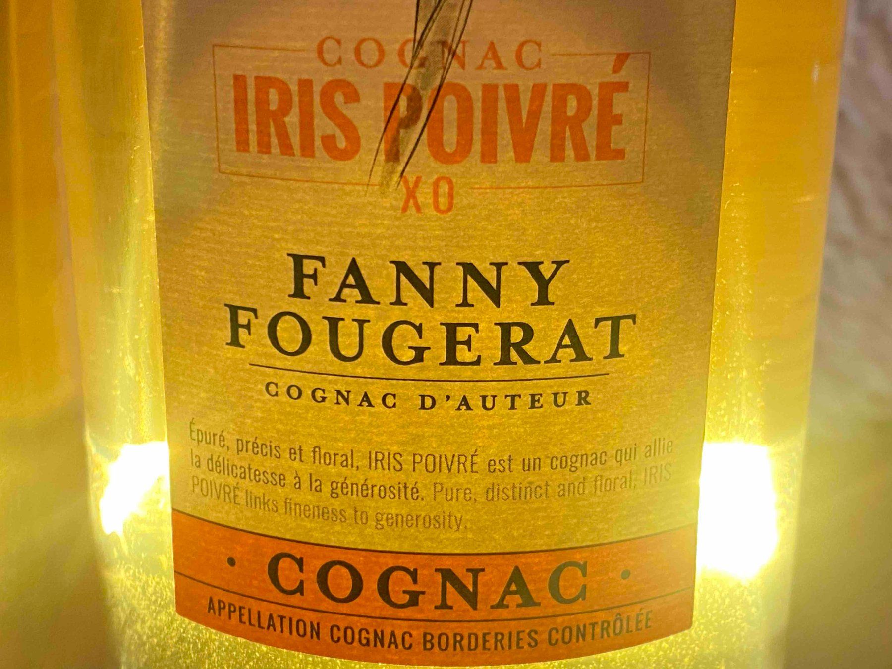 Cognac Fanny Fougerat Iris Poivré XO, 70cl (Neu (gemäss Beschreibung ...