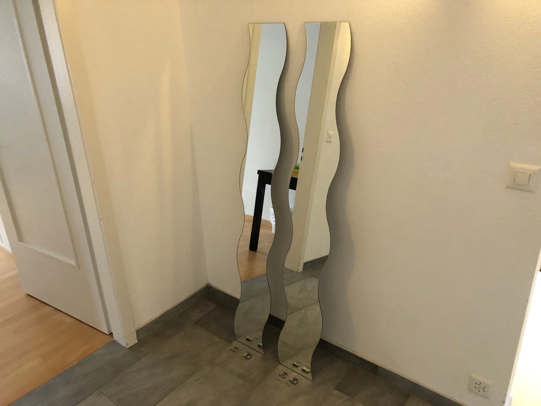 Ikea Wellenspiegel KRABB 19661 inkl. Halterung, 160cm x 20cm (Gebraucht ...