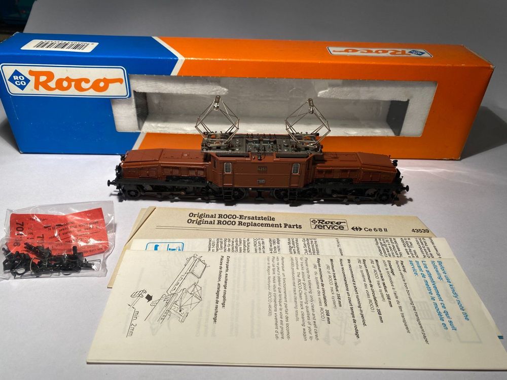 Roco E-Lok Ce 6/8 II ‘Schweizer Krokodil’ SBB braun 43539 (Neu (gemäss Beschreibung)) in ...