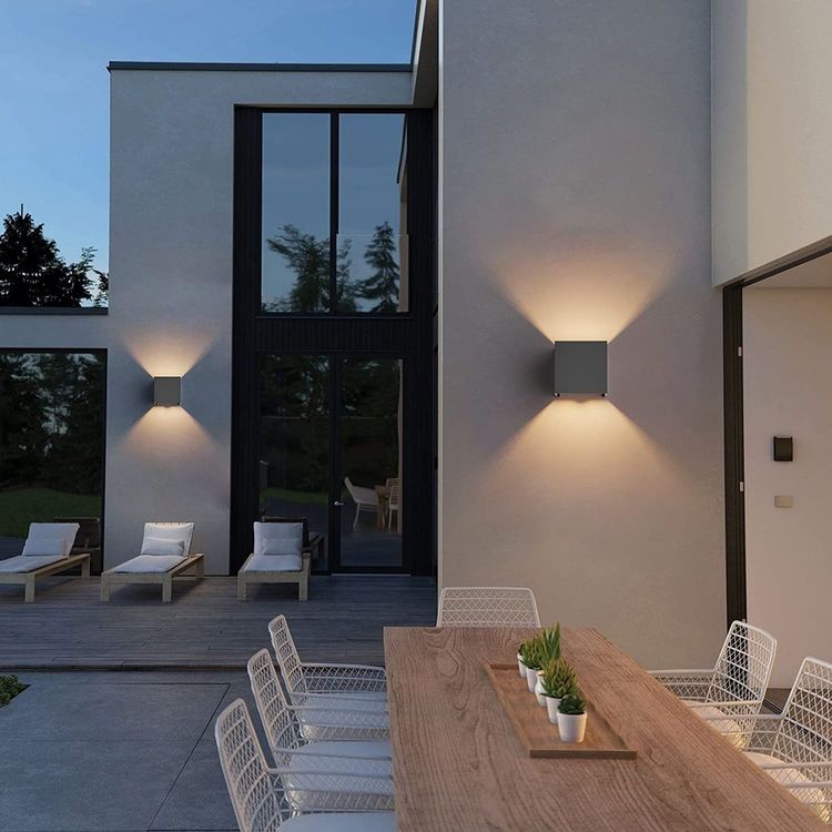 4 Wandleuchte mit Bewegungsmelder Einstellbar Abstrahlwinkel (Neu und originalverpackt) in ...