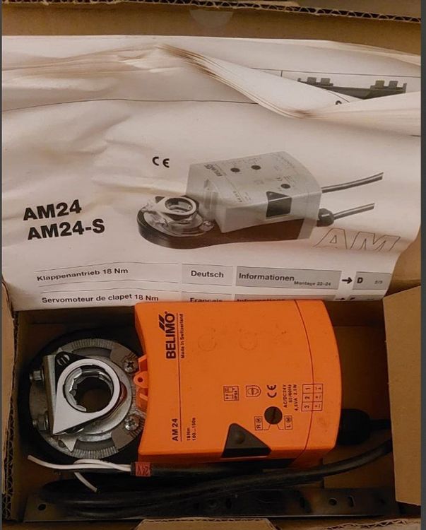 Belimo AM24-S Klappenantrieb 18 Nm (Stellantrieb) (Neu und ...