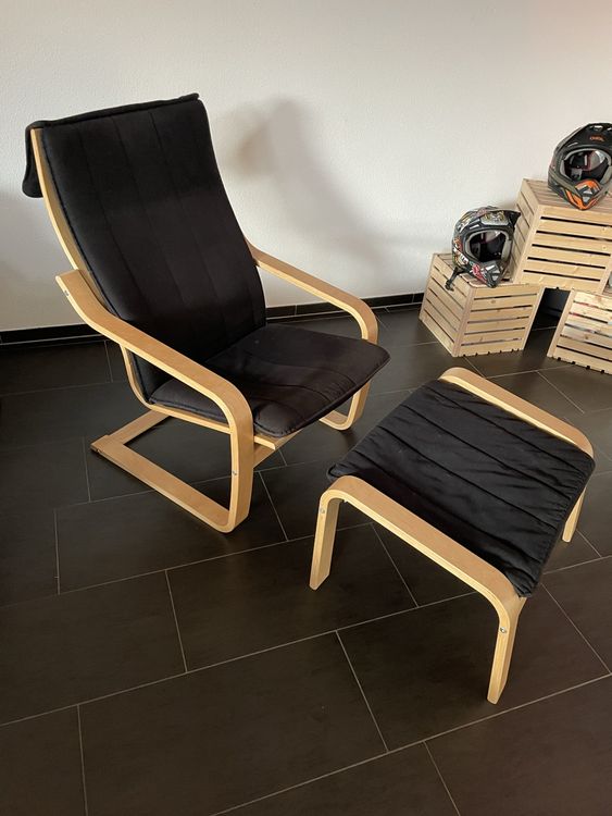 Ikea Poang Hocker