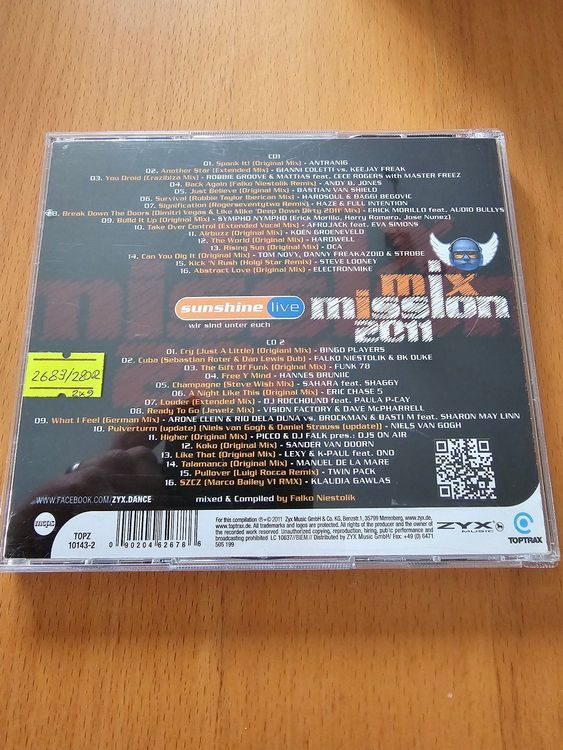 CD - Various – Mix Mission 2011 (inkl. Special Remixes) (Gebraucht) in ...