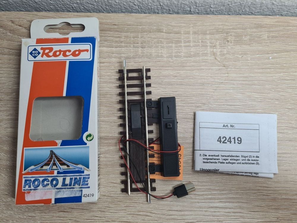 Roco 42419 entkupplungsgleis H0 OVP | Kaufen auf Ricardo