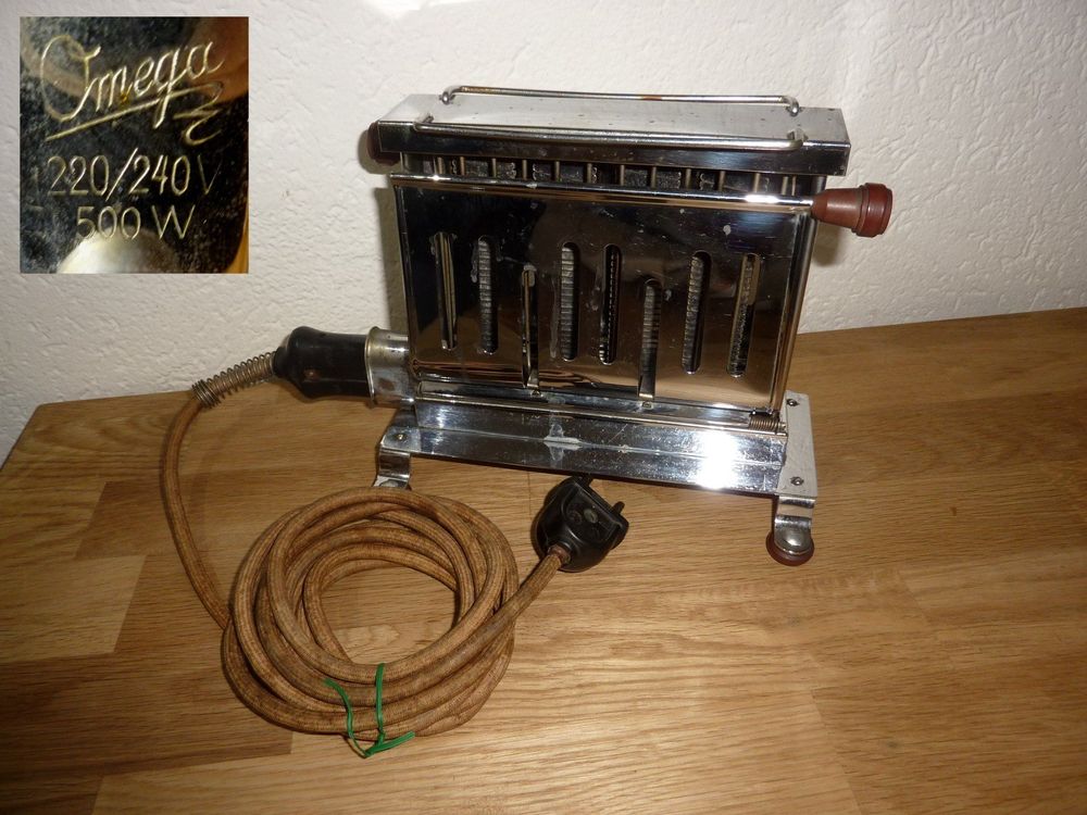 Vintage Toaster-Omega-500W Klassiker | Kaufen auf Ricardo