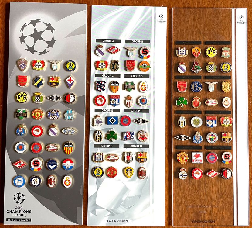 22x Champions League Pins (Neu und originalverpackt) in Luzern für CHF ...