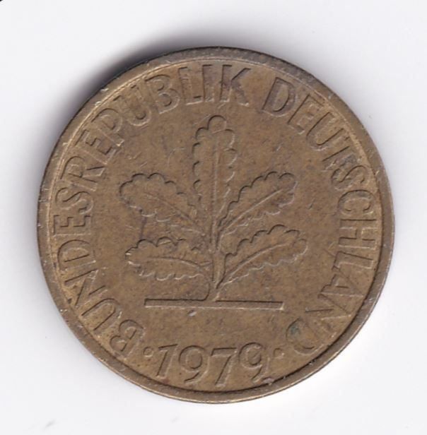 Pièce allemande 10 Pfennig 1979-D Deutschland Bundesrepublik | Kaufen ...