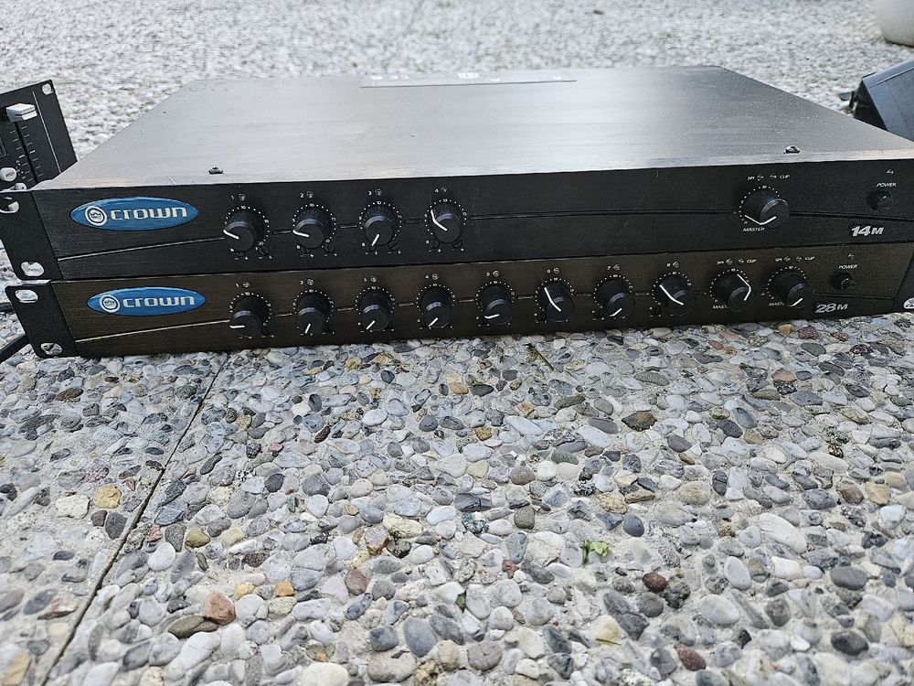 Crown Power Amplifier 14M & 28M (2 pieces) (Gebraucht) in Sarnen für ...