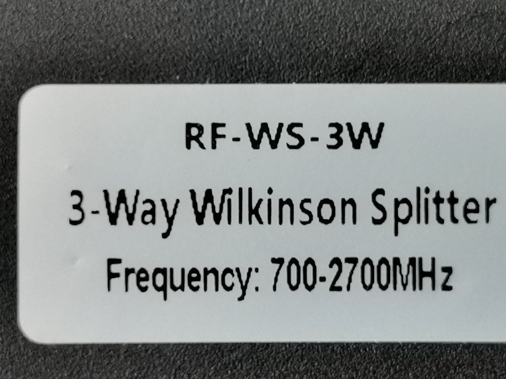 3-Way Wilkinson Splitter, Antenna Splitter (Neu (gemäss Beschreibung ...