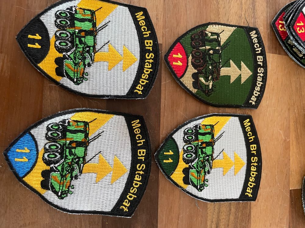 WEA Badge Mech Br Stabsbat 11 . 4 stk | Kaufen auf Ricardo