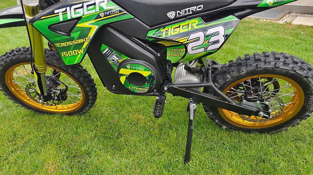 Tiger 1500W 48V LI-ION Elektro Cross Bike Kinder Motorrad (Gebraucht) in Hombrechtikon für CHF ...