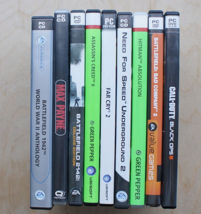 9 x PC Games (CD) Bundle in gutem Zustand (Gebraucht) in Olten für CHF ...
