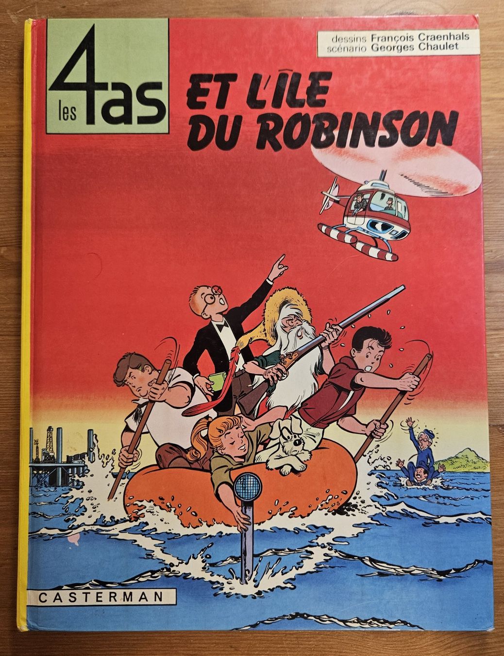 Les 4 as N 9 (T.B.E.) Les 4 as et l'île du robinson (D'occasion) à ...