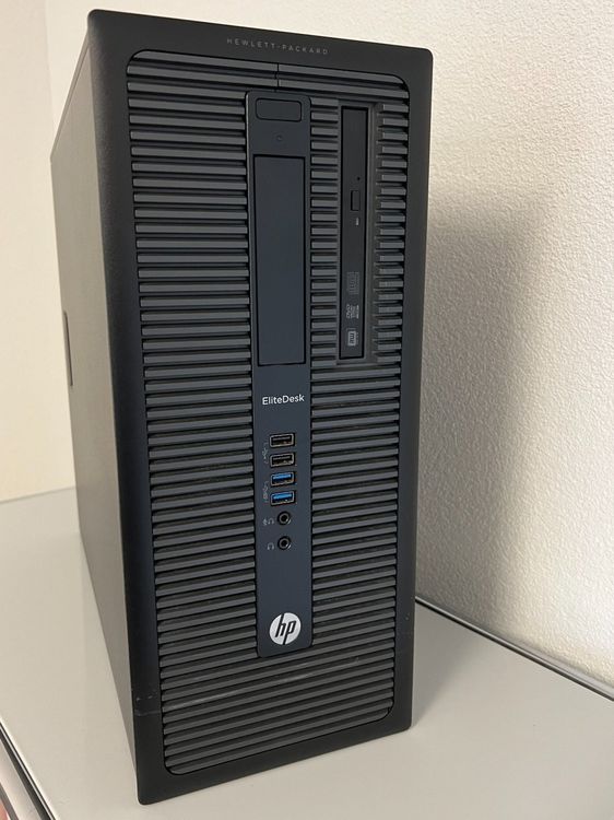 HP EliteDesk 800 G1 TWR, i7, SSD + SATA, new installed | Kaufen auf Ricardo
