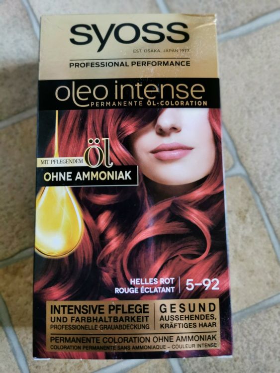 Syoss 5-92 Farbe (Neu und originalverpackt) in Vrin für CHF 5.5 – mit ...