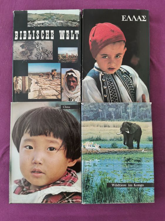 4 Silva Bildbände: China, Kongo, Griechenland, Bibl, Welt (Gebraucht) in Gockhausen für CHF 30 ...