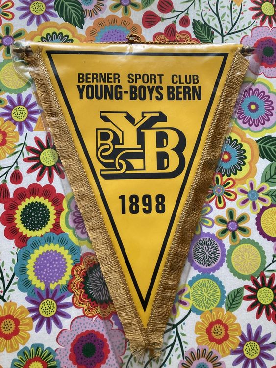 BSC Young Boys YB alter Wimpel in Plastikhülle (Gebraucht) in Thun für CHF 75 – mit Lieferung ...