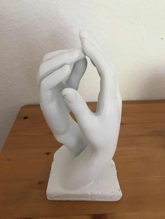 Gips Statue, Figur Rodin, Hände - NEU (Gebraucht) in Kreuzlingen für ...