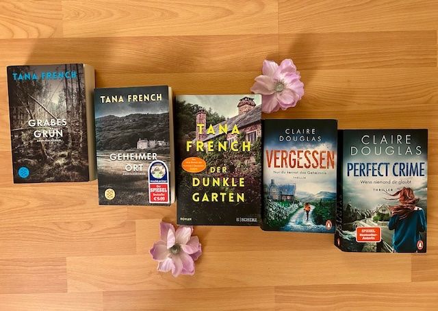 Tana French "Grabesgrün", "Geheimer Ort", Claire Douglas.... (Neu ...