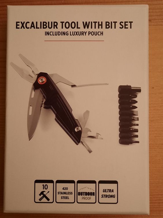 Excalibur tool with bit set in orginal Verpackung neu (Gebraucht) in ...